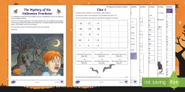 Year 5 The Mystery of the Missing Elf Maths Mystery Game
