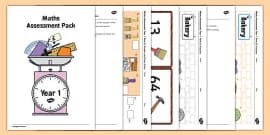 Summer Themed Year 1 Maths Activity Booklet (teacher made)
