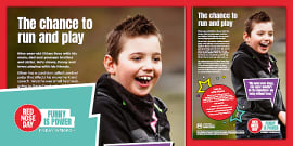 Comic Relief: Simple Colouring Sheets Ages 3-5