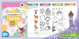 Spring Maths Activity Booklet | Teacher Made Maths Resource