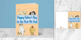 * NEW * Father's Day Card Inserts | Twinkl Party - Twinkl