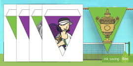 Tennis Colouring | Wimbledon | Twinkl (Hecho por educadores)