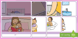 Bedtime Routine Matching Cards Game | Asha's Bedtime