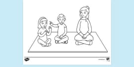 FREE! - Child Shouting at Another Child | Colouring Sheets