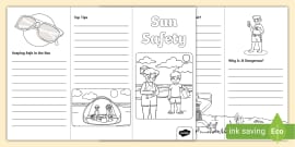Staying Safe in the Sun Activity Mat (Grade 1 and 2)