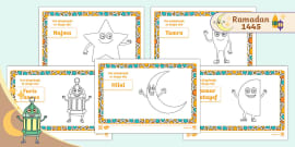 Ramadan Modelling Dough Mats (teacher made) - Twinkl