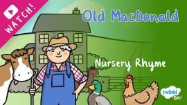 Old MacDonald's Counting Farm Number Rhyme Prompt Cards