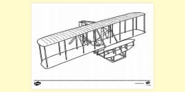 FREE! - Concorde Colouring Sheet - Primary Resources