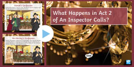 An Inspector Calls Display | GCSE English | Beyond - Twinkl