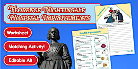 Florence Nightingale Sequencing Worksheet