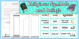 All Religion Symbols Sorting Activity | RE Primary Resource