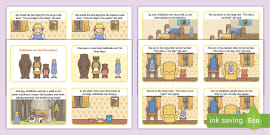 Goldilocks and the Three Bears Storyboard Template - storyboard