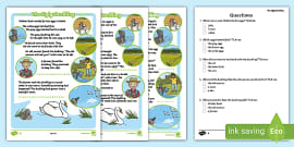 Ugly Duckling Short Story - Traditional Tales - Twinkl