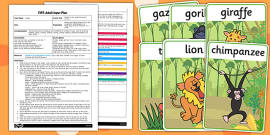 Jungle and Rainforest Small World Play Idea and Printable Resource Pack