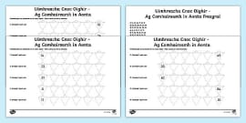An Cnoc Oighir ag Imeacht Ceannscaoilte: Comhaireamh go Deich