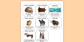 Stone Age Daily Life Charades (Hecho por educadores)