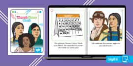 Women’s History Month Banner | 2nd Grade Resource | Twinkl
