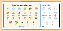 Fairy Tale Word Cards - ESL Fairy Tale Vocabulary
