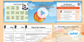 Write a Play Script Activity Pack — KS2 Play Scripts