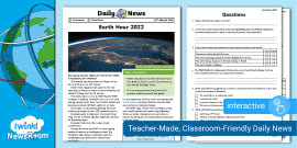 Earth Hour Word Search (teacher made)