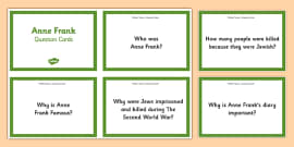 Anne Frank Fact File | Significant Individuals