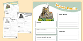 The Sagrada Família Fact File - Twinkl - KS2