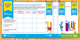 Picture Book Scavenger Hunt Activity