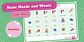 Twinkl Symbols: EYFS Core Word Board