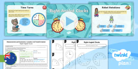 Year 2 Location and Transformation Word Mat (teacher made)