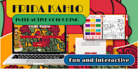 * NEW * Seaside Interactive Colouring