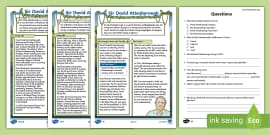 KS2 Long and Short Biography Text Example Pack | Year 3-6