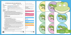 EYFS Maths: Counting Frog Jumps Group Activity Class Adult Input Plan and