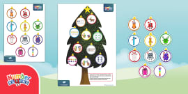 FREE! - Christmas Number Bonds to 10 Matching Cards Activity