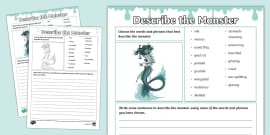 Opposites Interactive Matching Activity (teacher made)