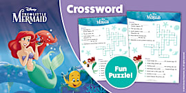 The Little Mermaid: Word Search