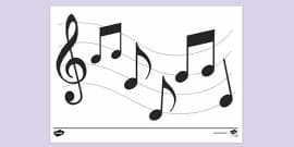 👉 Music Notes Posters | Flash Cards | Teaching Resource