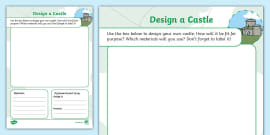 Design Your Own Castle Worksheet - Design Your Own Ship Flag Worksheet