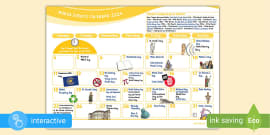 December Events Calendar 2023 (teacher made) - Twinkl