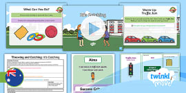FREE! - 👉 KS1 PE Throwing and Catching - Planning Overview Year 1