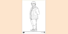 Construction Builder Colouring | Colouring Sheets - Twinkl