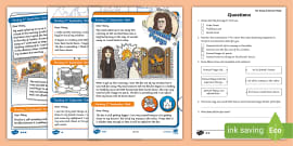 Great Fire of London Comprehension Reading Questions KS1