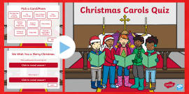 Christmas Themed Quiz PowerPoint (teacher made) - Twinkl