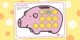 Design a Piggy Bank Activity Sheet (teacher made) - Twinkl