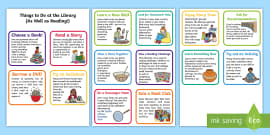 Library Book Insert Cards (teacher made) - Twinkl