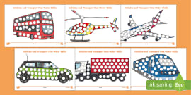 Transport I Spy Scene Activity (teacher made) - Twinkl