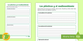 Presentación: El problema del plástico