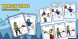 Winter Themed Flashcards