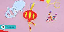 Celebrate the Lunar New Year with this rabbit lantern craft