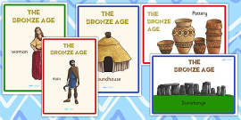 The Stone Age Display Posters (teacher made)