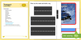 FREE! - Transport Display Posters (teacher made)